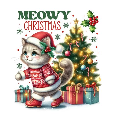 Meowy Christmas Ch Creations