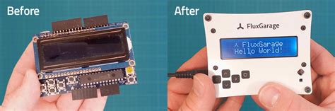 Display Shield Front Plate For 16×2 Lcds Via Instructables Adafruit Industries Makers