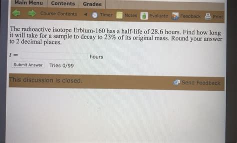 Solved Main Menu Contents Grades Notes Evaluate Feedback