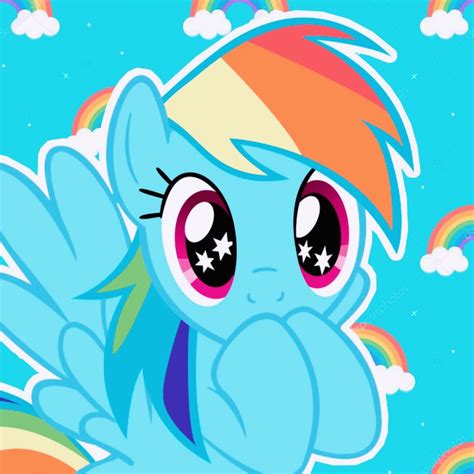 Rainbow Dashs House Of Awesome Softyshy Rainbow Dash Icons For Anon