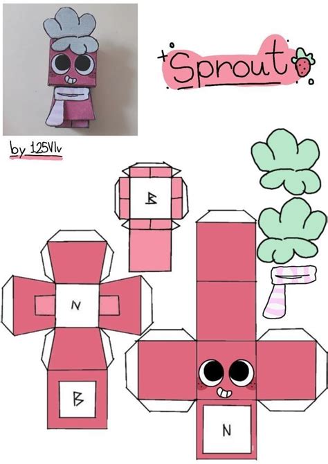 Sprout Dandys World In 2024 Paper Crafts Paper Doll Template Paper