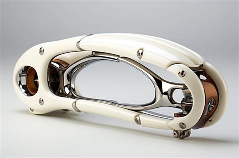 Premium Ai Image Bone Clamp On White Background