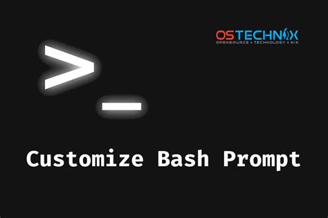 how to customize bash prompt in linux r ostechnix
