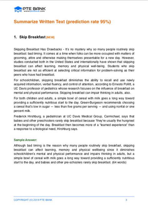 Swt Pte Pte Question Bank