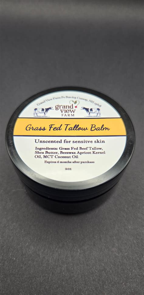 Grass Fed Beef Tallow Grand View Farm