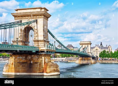Szechenyi Chain Bridge One Of The Most Beautiful Bridges Of Budapest