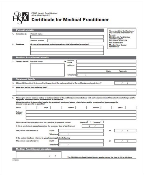 35 Medical Certificate Templates In Pdf Free And Premium Templates