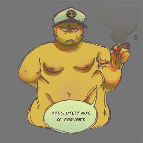 Rule 34 Bloodshot Eyes Captain Censored Fat Fat Male Gay Gay Male