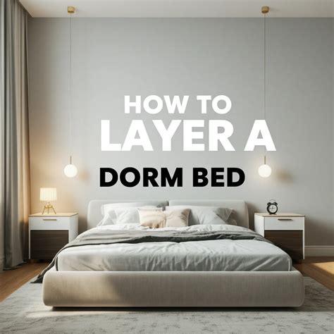 How To Layer A Dorm Bed — Home Essentials Guide Heg