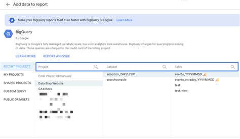 Powerful Data Analysis With The Bigquery Looker Studio Connection Data Bloo