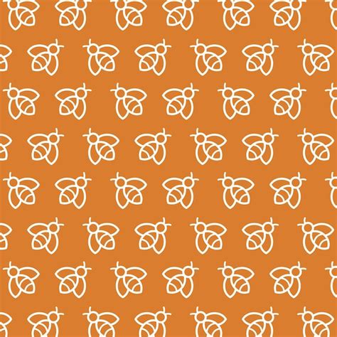 Bee Logo Background Premium Vector