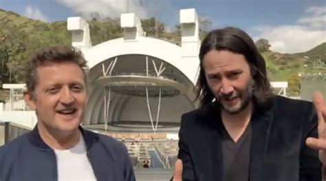 Keanu Reeves Alex Winter Confirm Bill And Ted 3 Hollywood News The