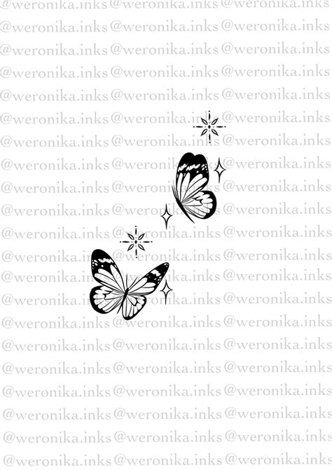 Side Boob Butterfly And Stars Tattoo Kss