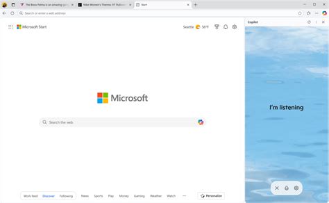 Edge의 Microsoft Copilot Microsoft Edge