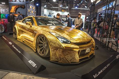 Kuhl Racing Reveals Gold Plated Nissan GT-R at Tokyo Auto Salon 2016 ...