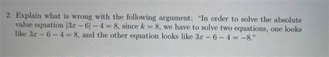 Solved Explain what is wrong with the following argument: | Chegg.com