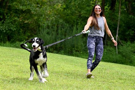 Woman On Leash