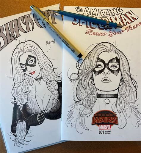 Frank Cho Outrage Commissions And Sketch Covers For San Diego Comic Con