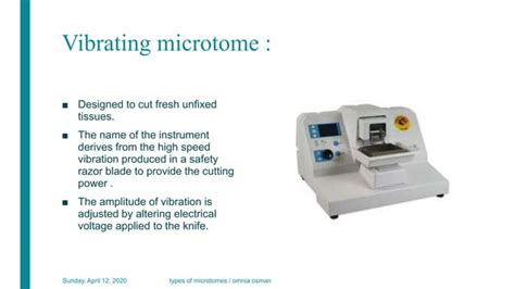 Types Of Microtomes In Histopathology Pptx