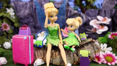 Tinkerbell Has To Build Her House Tinkerbell Toys Youtube