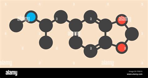 Mdma Xtc E Ecstasy Party Drug Molecule Full Chemical Name Is 34
