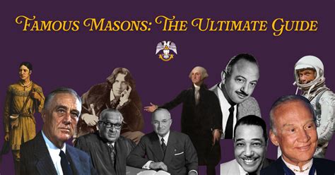 Freemasons Members Famous