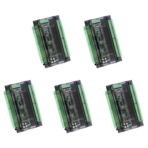 5x Fx3u 48mr Rs485 Real Time Clock 24 Input 24 Relay Output 6 Analog