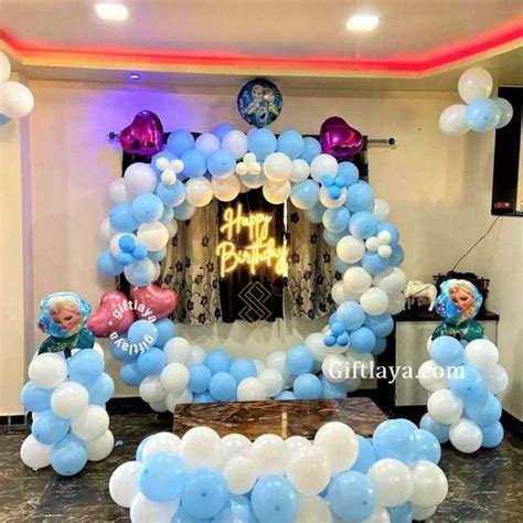 Frozen Theme Decoration For Birthday Party