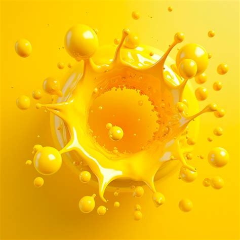 Premium Photo Yello Background
