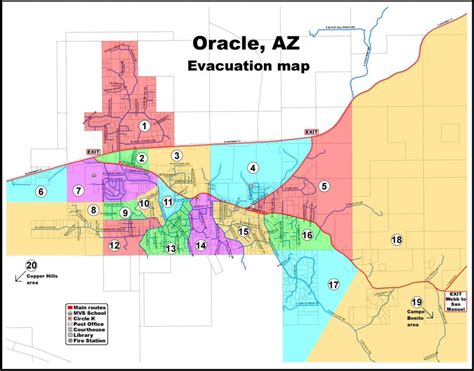 Cody Wildfire Check Oracle Evacuation Map After Fire Breaks Out Pinal