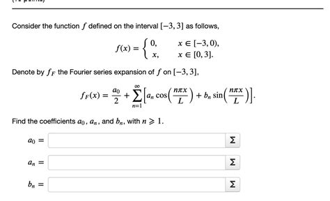 solved consider the function f defined on the interval