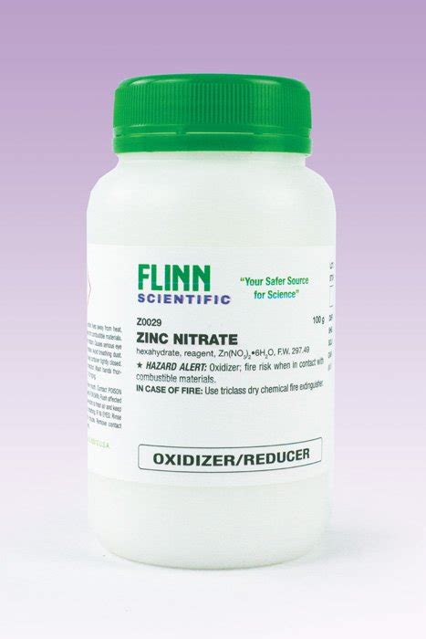 Flinn Chemicals Zinc Nitrate