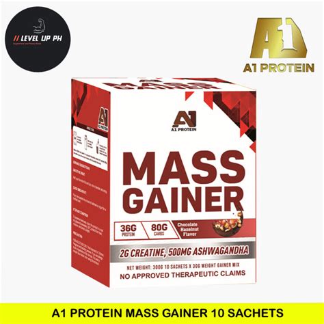 A1 Protein Mass Gainer 10 Or 20 Sachets 2025 Expiration Lazada Ph