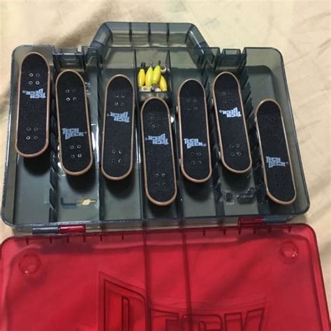 Tech Deck Set With Case Hobbies And Toys Toys And Games On Carousell