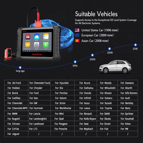 autel maxidas ds808 full systems diagnostic scanner tool