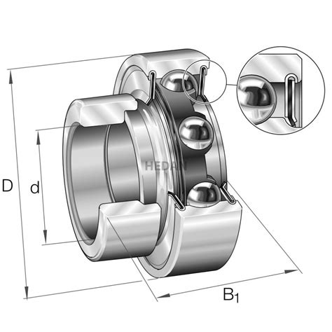 RAE15-XL-NPP-FA106 - INA - Bearing