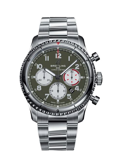 Aviator 8 B01 Chronograph 43 Curtiss Warhawk Ab01192a1l1x1