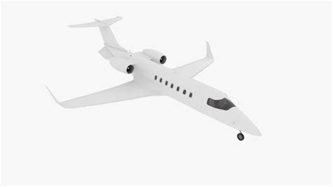 Learjet 45 3d Model 49 Blend Fbx Obj Free3d