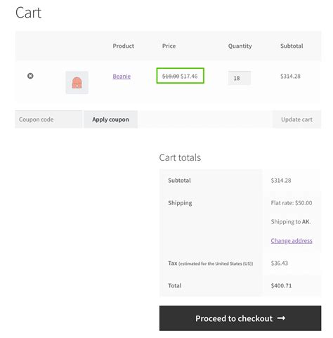 Woocommerce Tiered Pricing Price By Quantity Wholesale