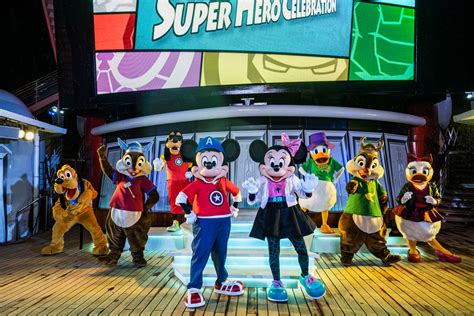 Photos Disney Magics Marvel Day At Sea • The Disney Cruise Line Blog