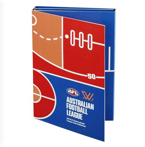 2023 empty afl folder for 1 coin collection