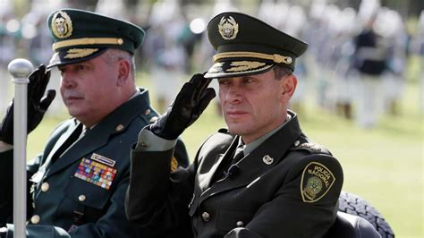 General Henry Sanabria Director De La Policía Nacional De Colombia