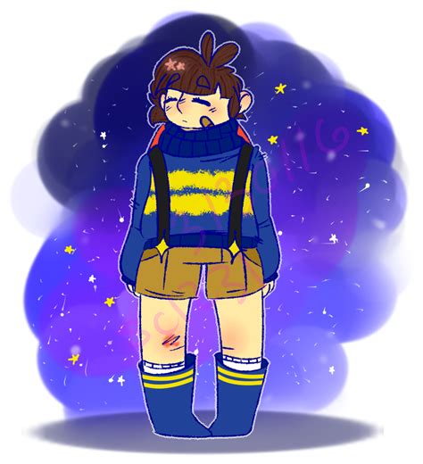 Outertale Frisk By Skycat1231 On Deviantart