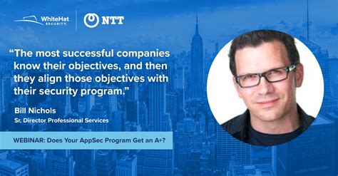 “align your application security program to business objectives the