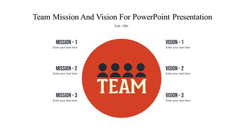 Team Mission And Vision For Powerpoint Presentation Pptuniverse