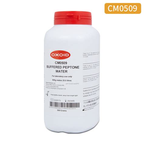 Buffered Peptone Water 500g Oxoid E Medical Supplies