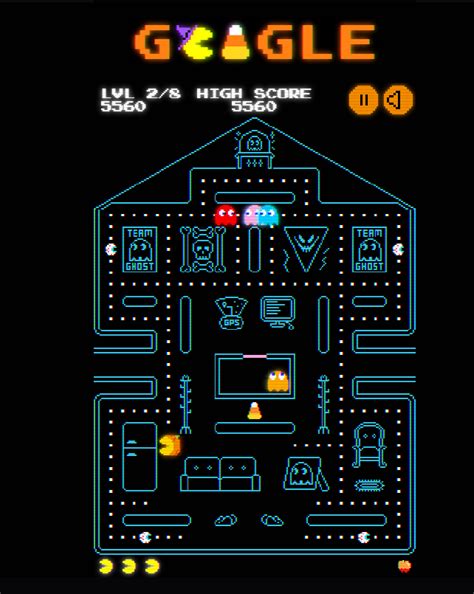 Pacman Doodle Final Level
