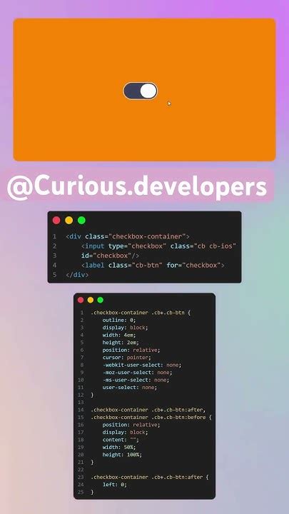 Css Checkbox Html Css Programming Css3 Programminglanguage Html5 Webdevelopment