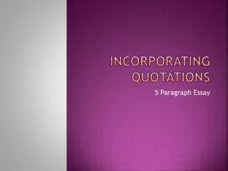 PPT Example Of How To Indent Long Quotations Lines PowerPoint Presentation ID
