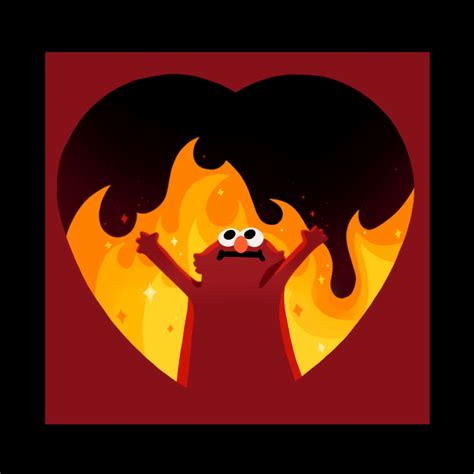 Anushbanush Sesame Street Hellmo Elmo Meme Print Shopee Philippines